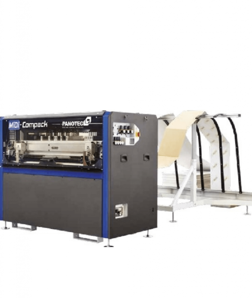 Stroj za proizvodnju kartonske ambalaže PANOTEC seria COMPACK - Hudek ...